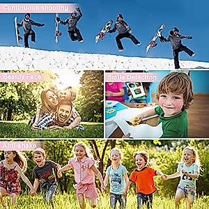 Digital Camera, AOREGRE FHD 1080P 36.0 MP Vlogging Camera with 16X Digital Zoom, 2.4 Inch LCD Screen, Compact Mini Small Camera Gift for Teens, Kids, Students (Pink)