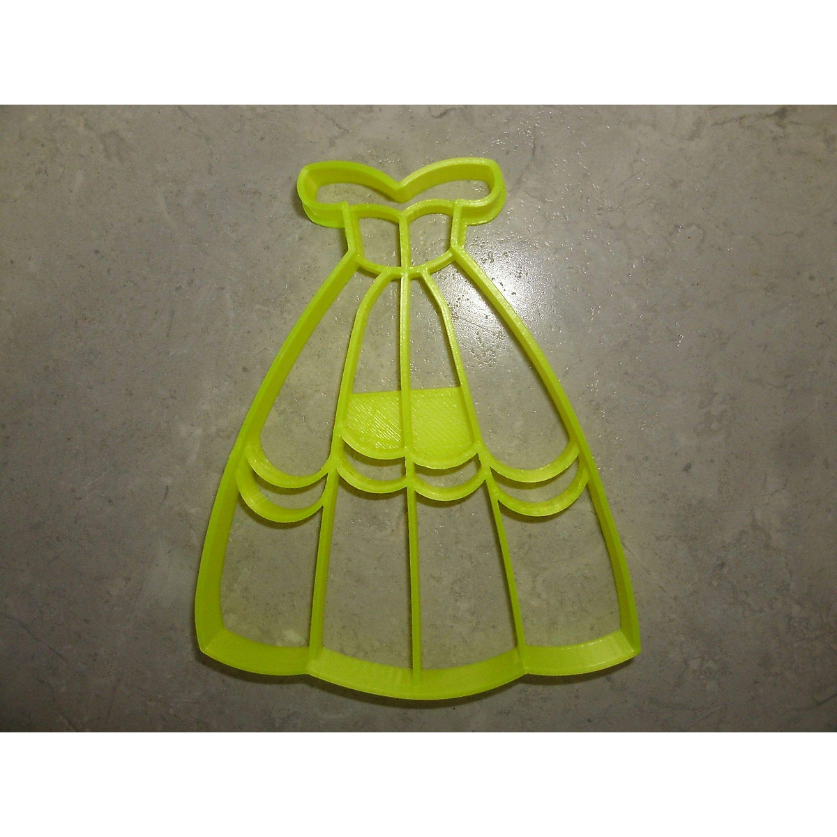 INSPIRED BY BELLE BEAUTY AND THE BEAST THEME PRINCESS DRESS COOKIE CUTTER MADE IN USA PR2908
