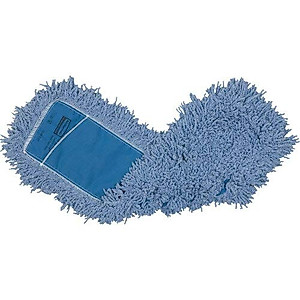 Rubbermaid Commercial Twisted Loop Cotton Dust Mop, 24-Inch Length x 5-Inch Width, White (FGK75300WH00)