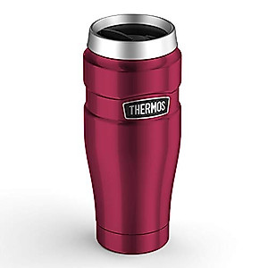 Thermos Stainless King Travel Tumbler, Raspberry, 470 ml