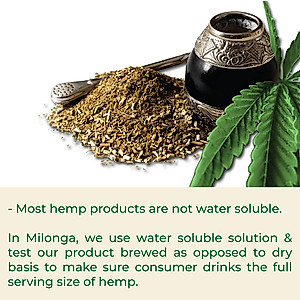 Mate Starter Pack - Mate Gourd - Milonga Yerba Mate - Easy to remove yerba - No curation necessary (Black, Narrow)