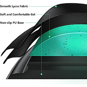 Mouse Pad - Mouse Mat with Wrist Rest Support, Gel Foam Rest Anti-slip Rubber Base, for Laptop Computer PC Home Office Working Gaming -wolf chief magic circle Indian style