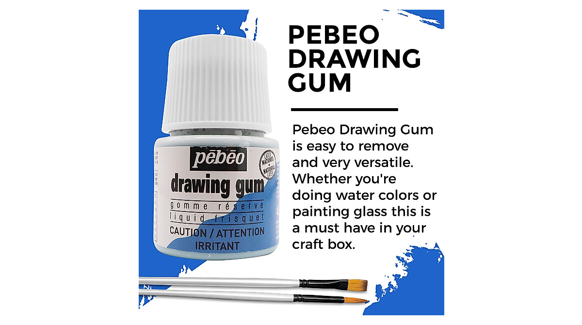 Pebeo Masking Fluid for Watercolor & Art Projects | Moshify Set