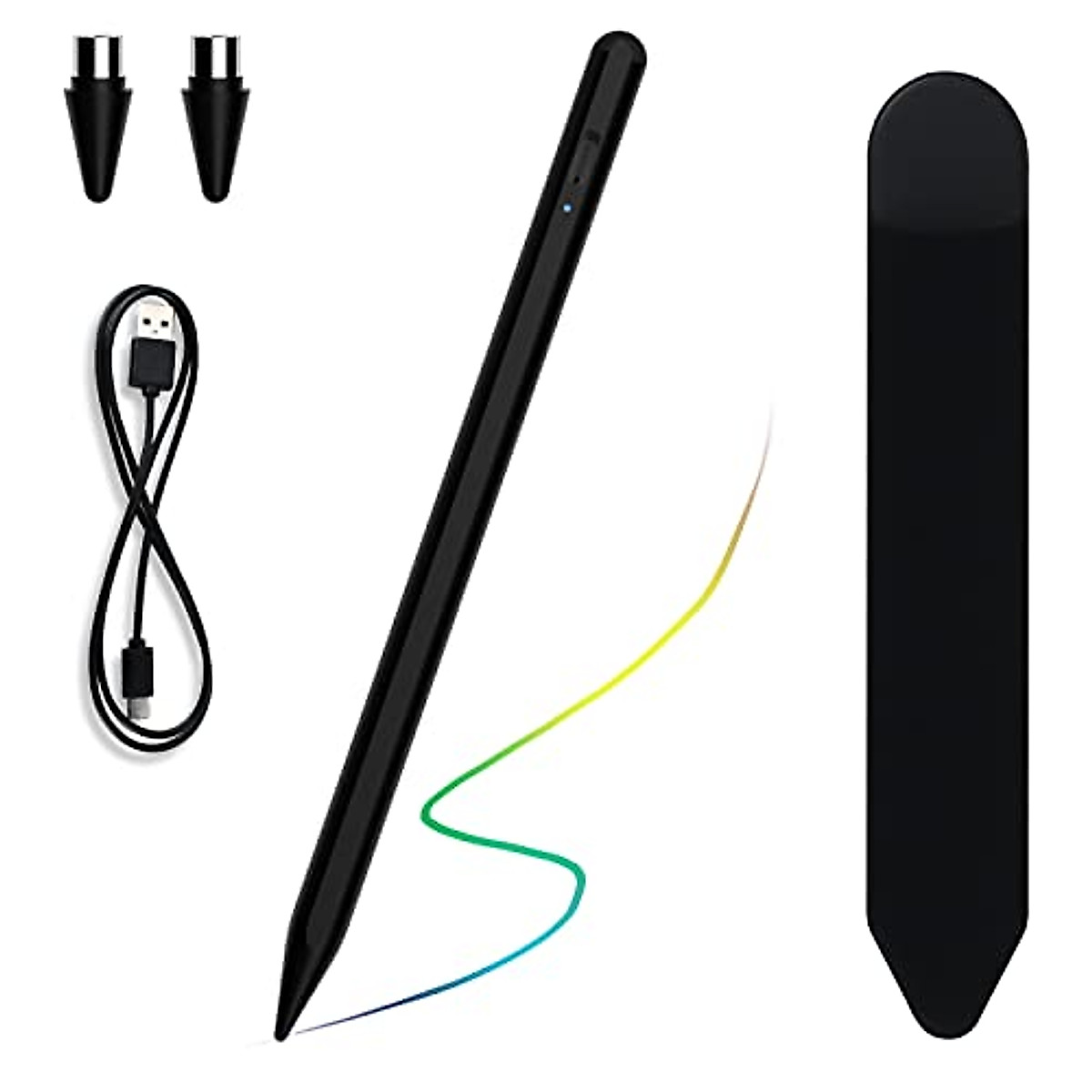 Stylus Pen for iOS&Android Touch Screens, Active Pencil for Samsung, Smart Digital Stylus Pens for Lenovo/Huawei/Vivo/Mi and Other Tablets, iPhone/Samsung/Google Pixel Smart Phones Drawing&Writing
