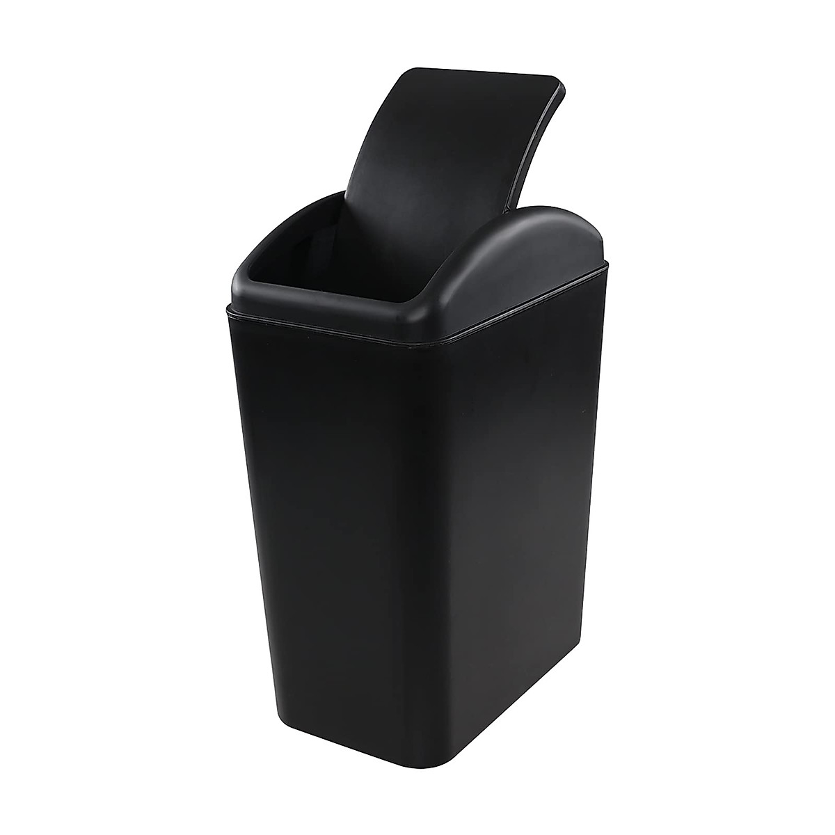 Tstorage 4.5 Gallon Plastic Trash Can with Swing Lid, Slim Swing Top Garbage Can