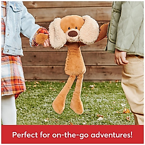 GUND Masi Puppy Dog Polyester Plush Plastic Pellets Stuffed Animal Take Along Friends Plushie Toy with Poly Bag for Children Ages 1 and Up