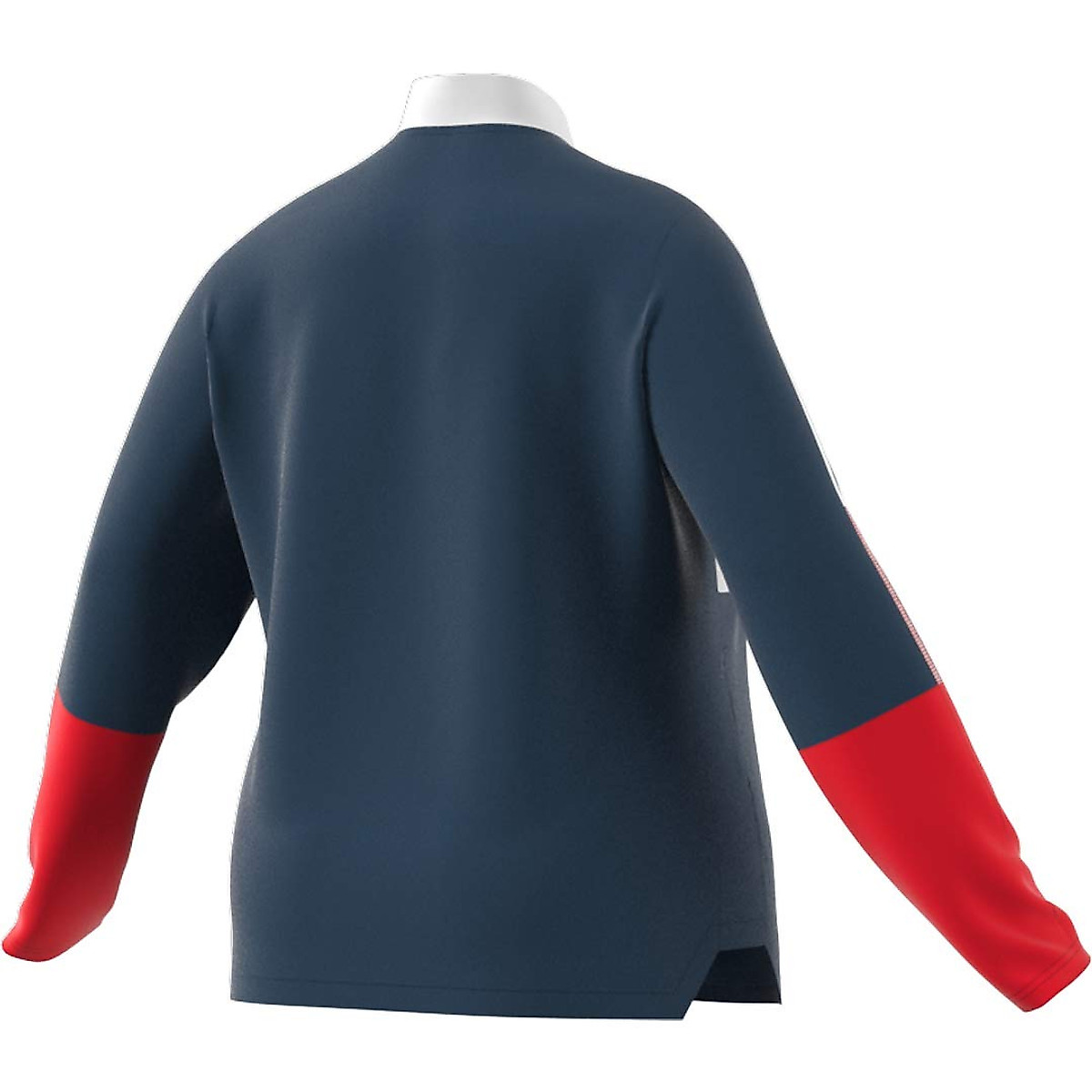 adidas womens Tiro 21 Track Jacket Crew Navy/Vivid Red 2X