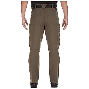 5.11 Tactical Men's Apex Pants, Regular Fit, Gusseted, 10 Pockets, Style 74434, Tundra, 31W x 30L