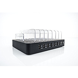 Sharper Image 8 Device Quick Charging Station