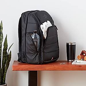 Kobe Expandable Diaper Bag for Dads Backpack 16+ pockets to organize everything, Travel Bag, Work bag, 17.3in laptop pocket, Tablet Pocket, 2 HUGE insulated bottle pockets that hold up to 32oz bottles
