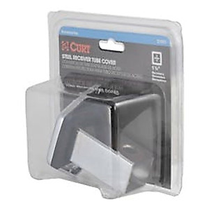 CURT 22271 Rubber Trailer Hitch Cover, Fits 1-1/4-Inch Receiver