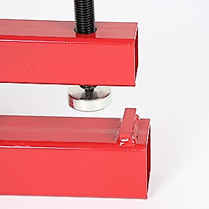 JMTAAT Clamp on Trailer Hitch Receiver 2” Deere Bobcat Tractor Bucket