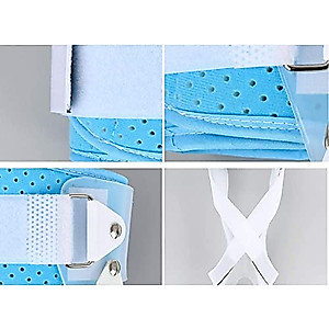 CUSMA Ankle Foot Drop Brace Orthosis Splint - Foot Brace for Dorsiflexion Movement & Improved Walking Gaitfor in Day & Night,Left,L