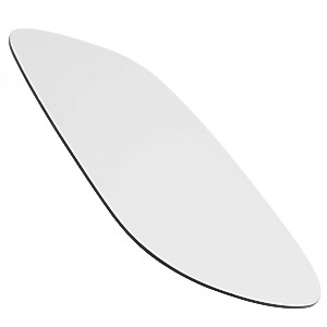 DNA MOTORING SMP-074-L Factory OE Style Left/Driver Side Door Rear View Mirror Glass Lens [Compatible with 98-11 Town Car Fits Models without Heated Mirrors]