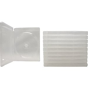(10) Empty Standard Clear 14MM Replacement Boxes - Compatible with PlayStation 3 (PS3) - #VGBR14PS3CL