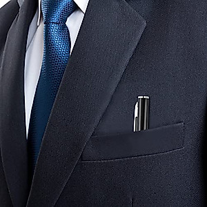 10 Pieces Small Pens Mini Pen Metal Thin Pens Fine Wallet Pocket Metal Pen Miniature Gel Ink Pens for Signature Calligraphy Business