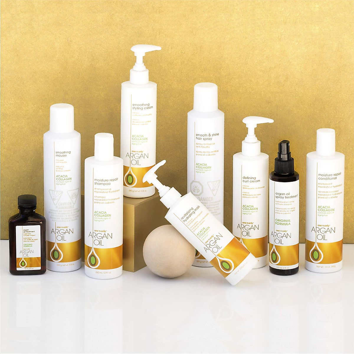 One 'n Only Argan Oil Moisture Repair Conditioner, Helps Detangle and Smooth Damaged Hair Cuticle to Improve Structure, Improves Shine and Manageability, 12 Fl. Oz
