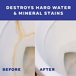 Don Aslett Safety Foam Toilet Bowl Cleaner (32 Oz Bottle, Pack of 2) Acidic Detergent and Deodorizer | Cleans Hard Water and Mineral Stains in Porcelain Toilets