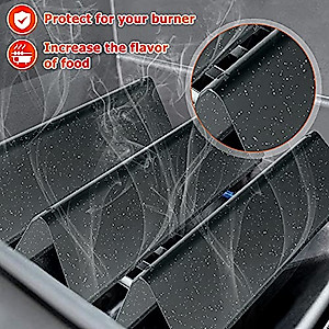 Coisien 18" Burner Tube Pipe and 15.3" Flavorizer bar for Weber Spirit 200 with Front Control, Spirit E-210, E-220, Spirit S-210, S-220 Gas Grill, Grill Replacement Parts Kit for Weber 7635 69785