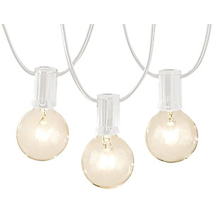 Amazon Basics Patio String Light, 50 Feet, White