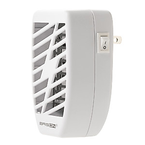 Indoor Bug Zapper Fly Zapper Mosquitos Zapper - Electric Portable Plug in Home Insects Zapper for removes Insects Mosquitos Files Bugs Gnats Moths - White