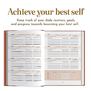 Self Care Planner by epic self - Undated Wellness Planner, 48 Weeks - Self-Love, and Habit Tracker for Women - Prioritize Your Well-being in 2023 - Daily & Weekly Reflection Pages