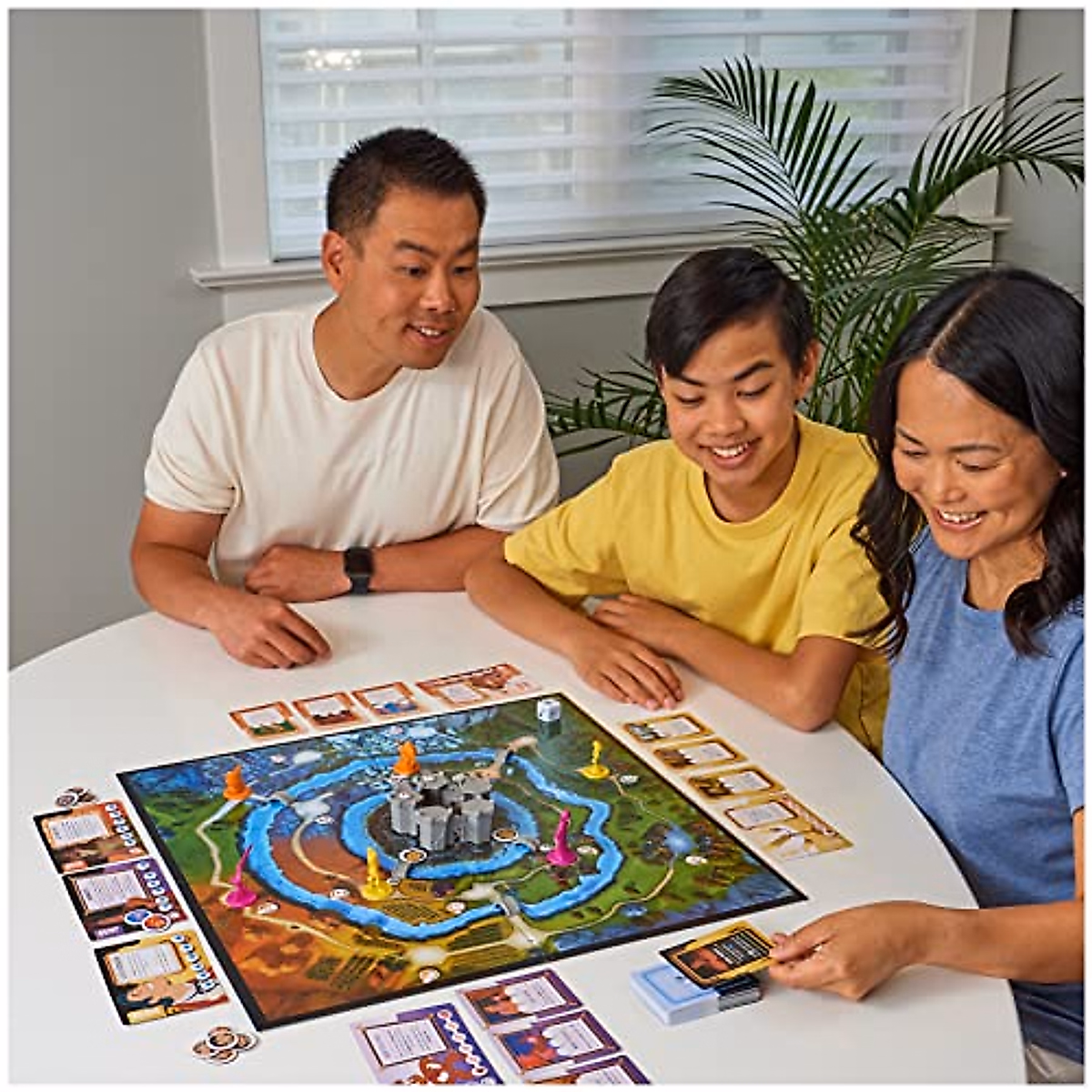 Disney Sidekicks Cooperative Strategy Board Game with Custom Sculpted Figures, for Families, Adults, and Kids Ages 8 and up