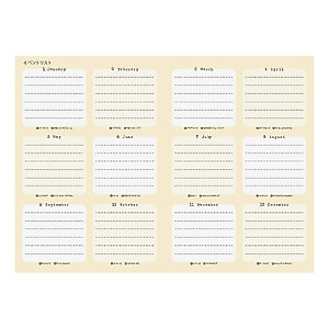 2024 Notebook A6 1000128301 Monthly Family Diary