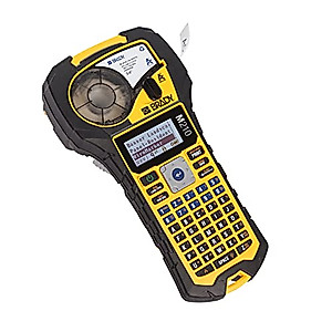Brady M210 Portable Label Printer with Rubber Bumpers, Multi-Line Print, 6 to 40 Point Font (Replaces BMP21-PLUS Printer)