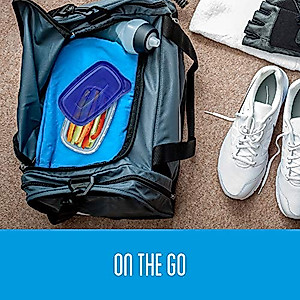 Ziploc Food Storage Meal Prep Containers Reusable for Kitchen Organization, Dishwasher Safe, Fresh Start Pack, 16 Count