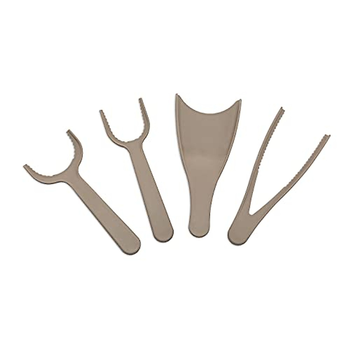 Generic Mini Garden Hand Transplanting Succulent Cacti Cactus Tools Miniature Planting, Set for Fairy Garden, Potting, Houseplant, Bonsai Tools, Bonsai Kit, Shovel, Fork, Green