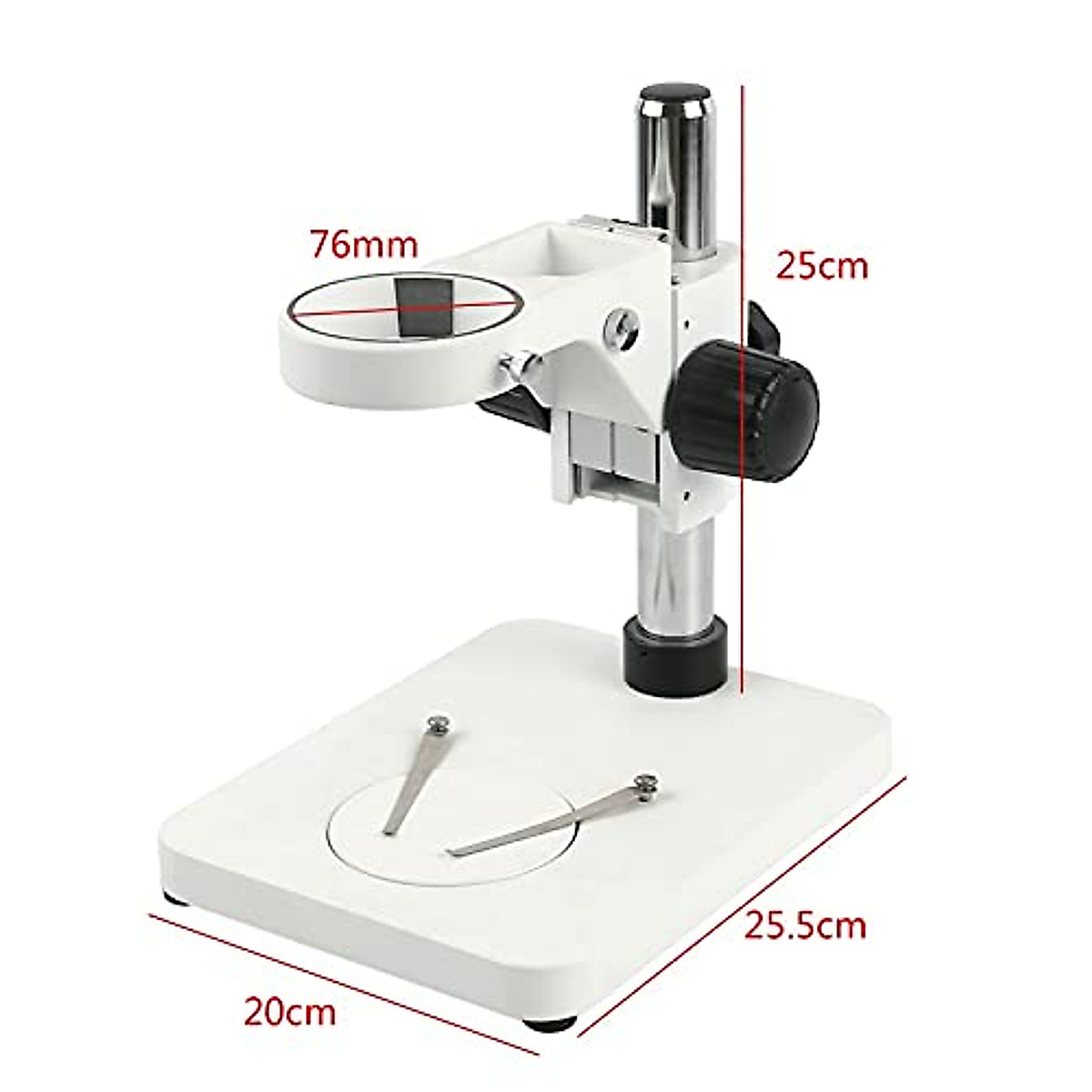 N/A Industrial Trinocular Stereo Microscope Magnification Continuous Zoom 7X - 45X for LAB Phone PCB Repair Soldering