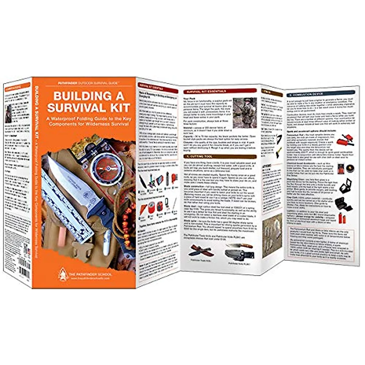 Building a Survival Kit: A Folding Guide to the Key Components for Wilderness Survival (Outdoor Recreation and Survival)