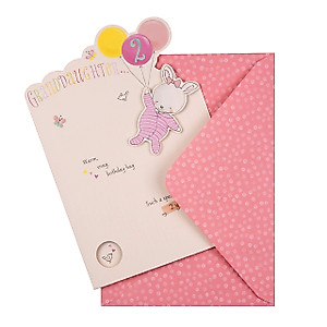 Hallmark Age 2 Birthday Card for Granddaughter - 3D Die-Cut Design