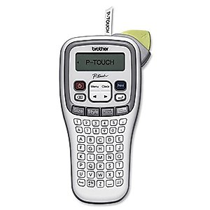 Brother P-Touch PT-H100 Handheld Label Maker - Thermal Transfer - Monochrome