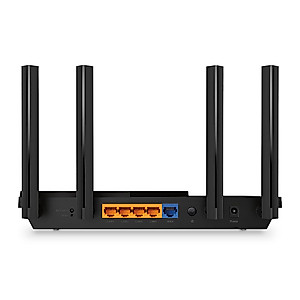 TP-Link AX1800 WiFi 6 Router (Archer AX21) – Dual Band Wireless Internet Router, Gigabit Router, USB port, Works with Alexa - A Certified for Humans Device