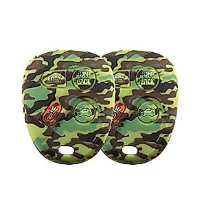 2x New Key Fob Remote Silicone Cover Fit/For Select GM Vehicles (2x Green Camouflage)