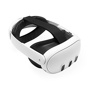 VR Cover Elite Headstrap Foam Pad for Meta Quest 3 & Quest 2 (Dark Grey)