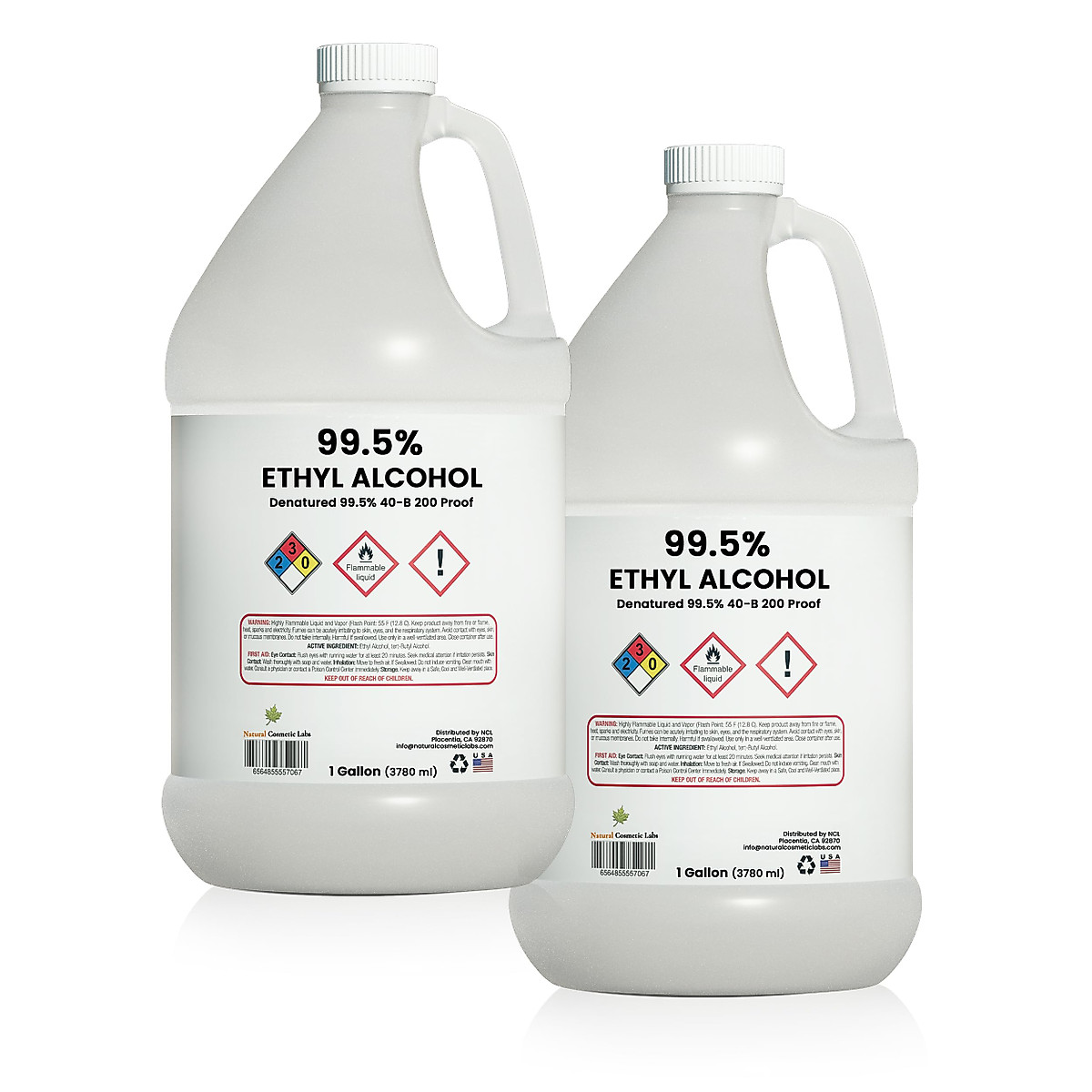 Ethyl Alcohol 99.5% - Pack of 2
