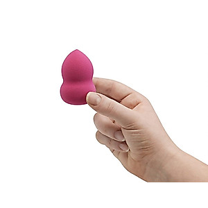 Amazon Brand - Solimo Large Blending Sponge 4-pack, PINK