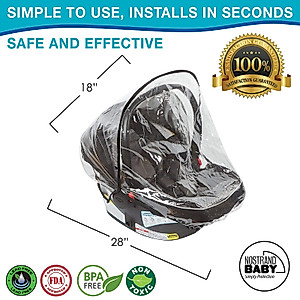 Universal Baby Weather Car Seat Rain Cover Waterproof, Protect from Snow Dust