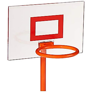Crystal Clear Shot Glass Basketball Bar Game Set