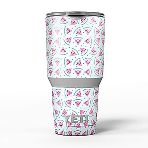 Design Skinz Digital Paper - Watermelon Cocktail-09 - Skin Decal Vinyl Wrap Kit Compatible with The Yeti Rambler Cooler Tumbler Cups