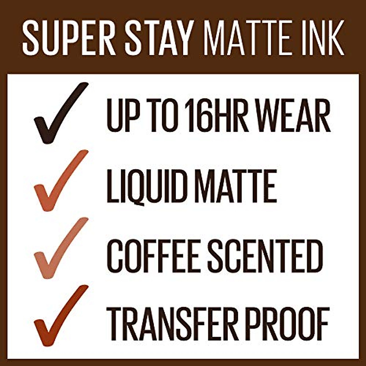 Maybelline New York SuperStay Matte Ink Liquid Lipstick, Coffee Edition, Mocha Inventor, 0.17 Ounce