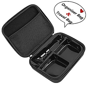 SMINIKER Low Noise Horses Clippers Dog Clippers Cordless Cat Clippers Grooming Kit with Storage Bag 5 Speed Professional Animal Clippers Pet Grooming Kit