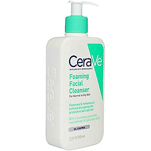 CeraVe Foaming Facial Cleanser, 12 Ounce