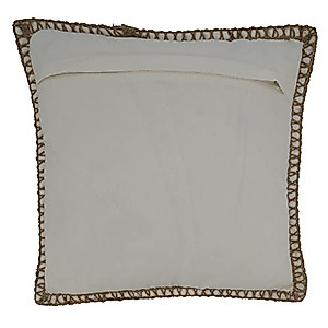 Striped Whipstitch Throw Pillow