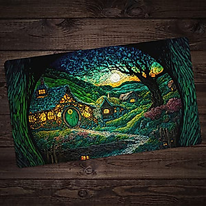 A Hidden Haven Deskmat Playmat Inked Gaming TCG Game Mat for Cards (13+)