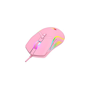 havit MS1026 Gaming Mouse RGB 1000-6400 DPI (Pink)