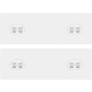 YASONIC 2 Pack Adhesive Strip for Stainless Steel Corner Shower Caddies